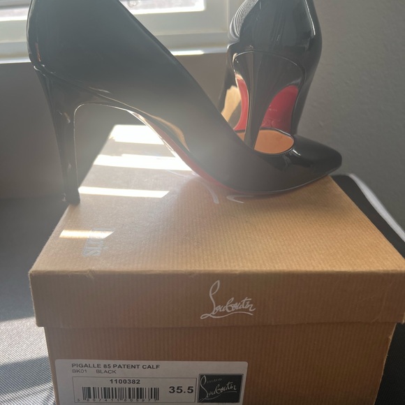 Christian Louboutin | Shoes | Christian Louboutin Black And Red ...